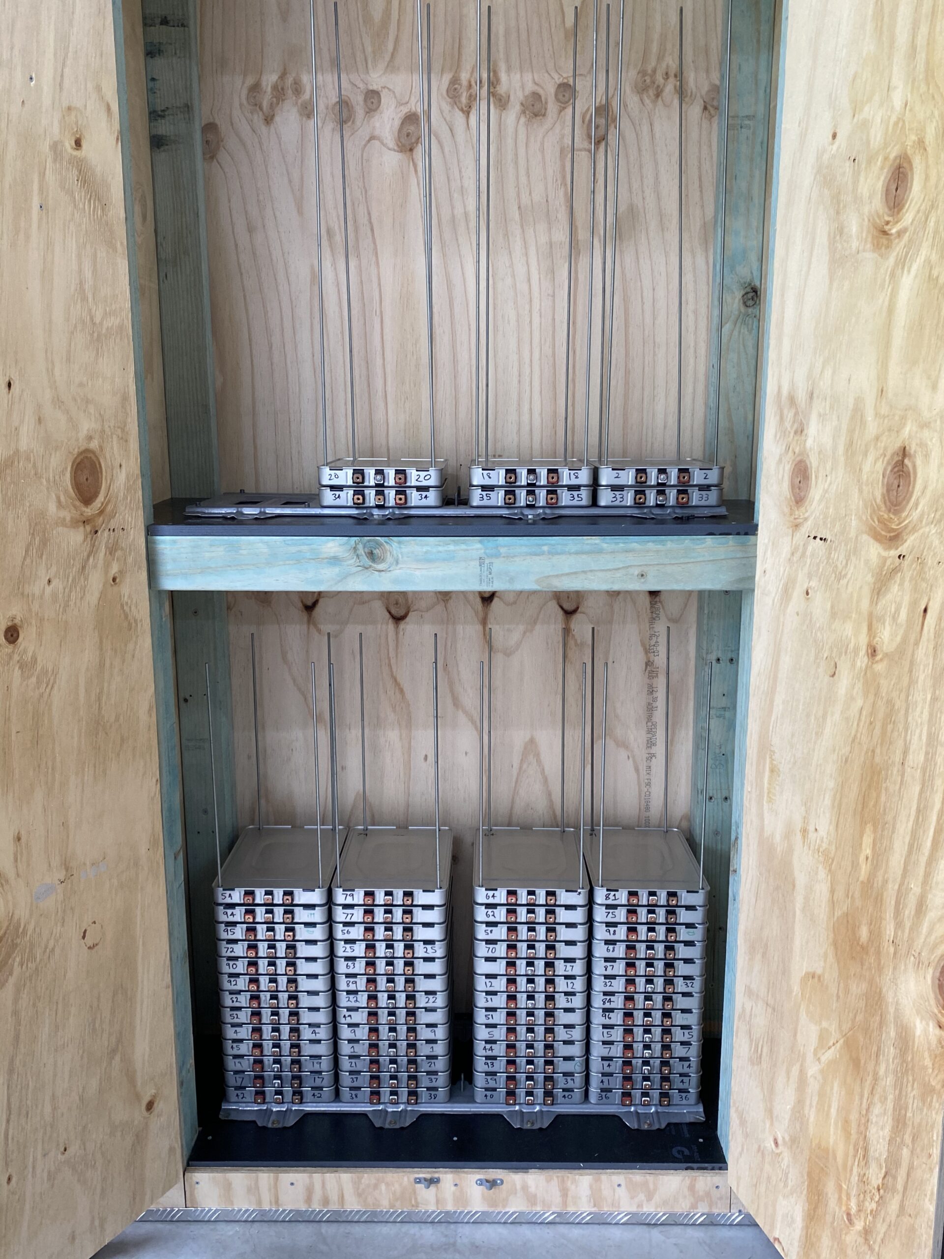Assembling the Tower of Power v2.0 – Victron Nissan Leaf Powerwall ...