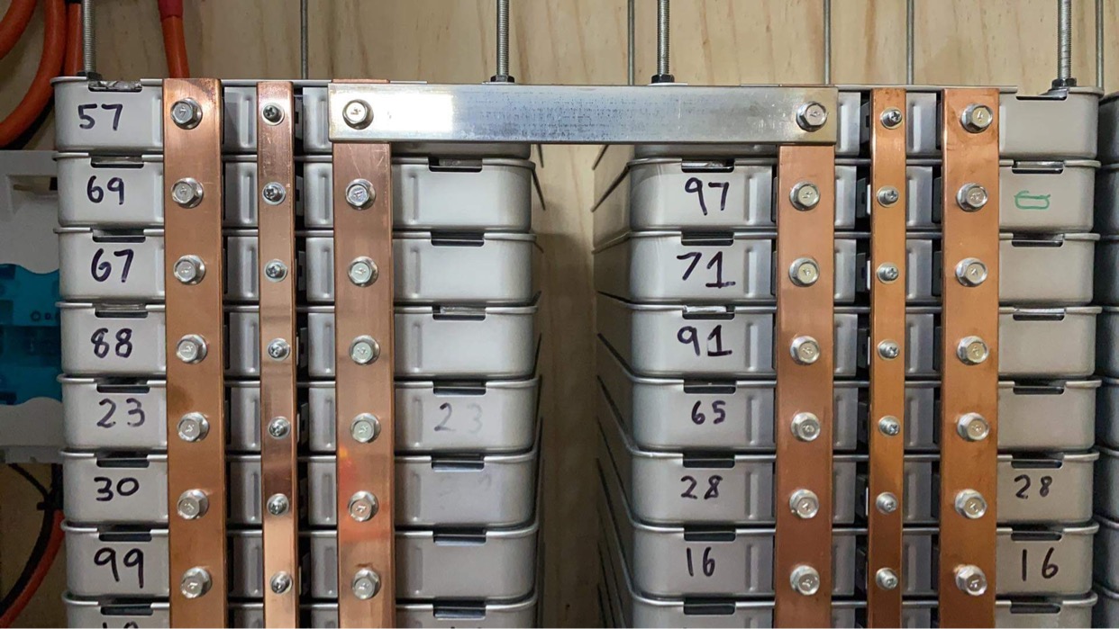 Nickel Plating the Busbars – Victron Nissan Leaf Powerwall Australia